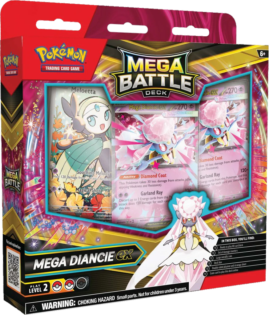 Mega Battle Deck - Mega Diance ex - Inglés - Hits for the Kids